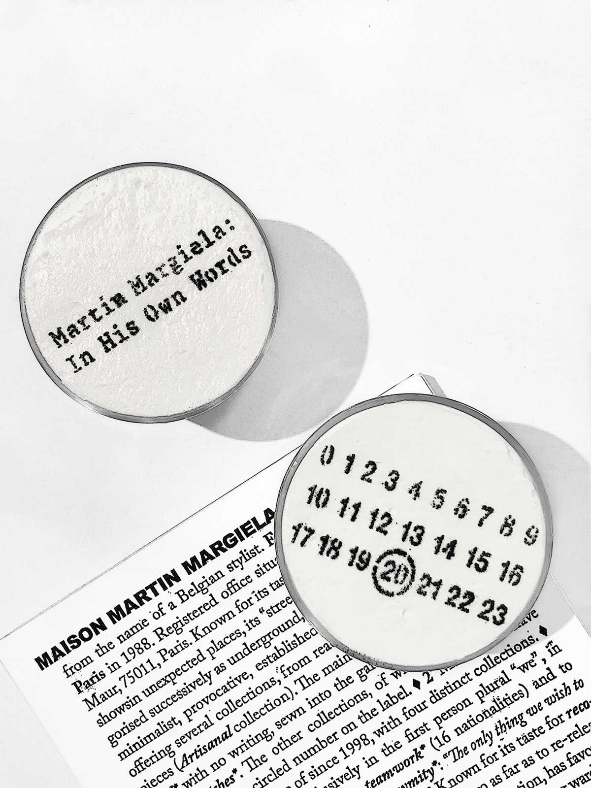 CAFE:MONOCHROME:Collaboration Menu with The Movie "Martin Margiela ...