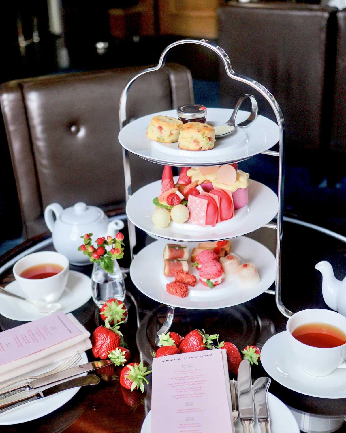 ST.REGIS BAR:Beautiful And Cute Strawberry Afternoon Tea - TRIPROUD