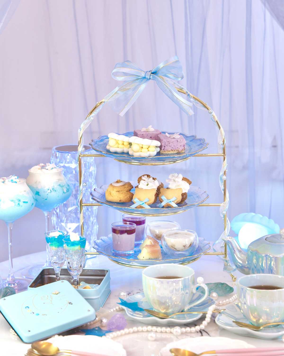 Kitty Sweets:きゅんとするブルーのお菓子いっぱいのマーメイドアフタヌーンティー - TRIPROUD