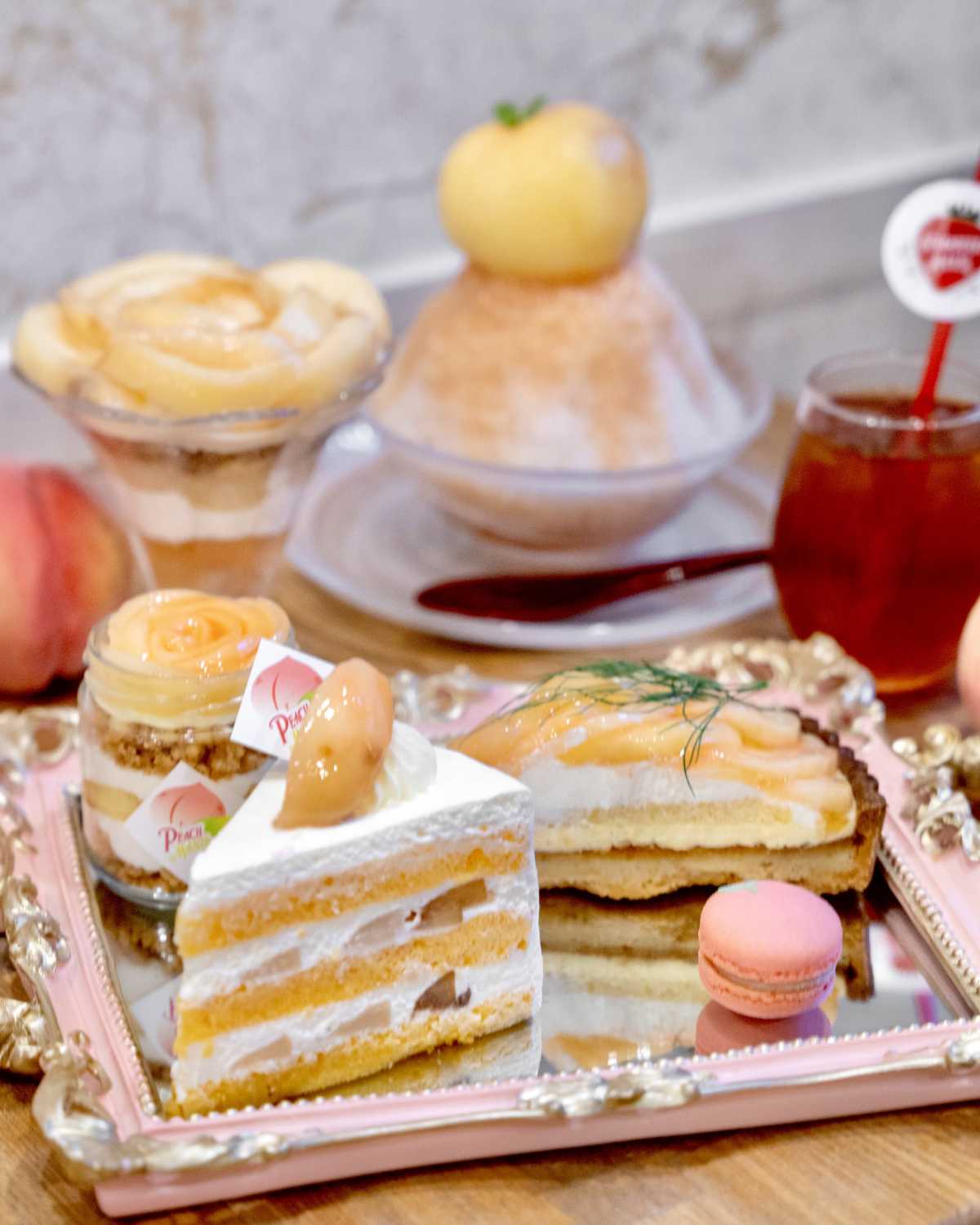 Strawberry Mania 心斎橋店の口コミ | ストロベリーマニアが一ヶ月限定でピーチマニアに🍑桃づくしのスイーツ - TRIPROUD