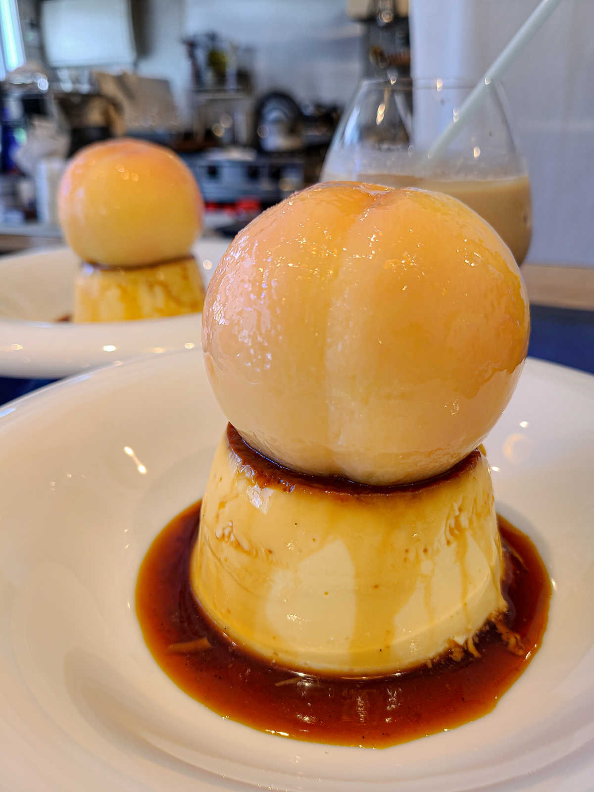 Hitoma:数量限定 予約困難な大人気の桃とプリン🍑 - TRIPROUD