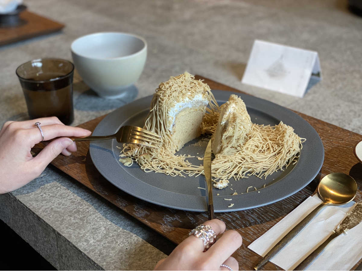 Saori:Luxury Waguri Mont Blanc Squeezed In Front of You - TRIPROUD