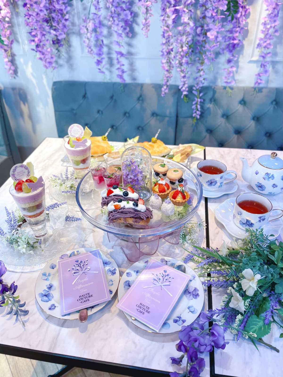 Haute Couture Cafeの口コミ | Purple Afternoon tea💟 - TRIPROUD