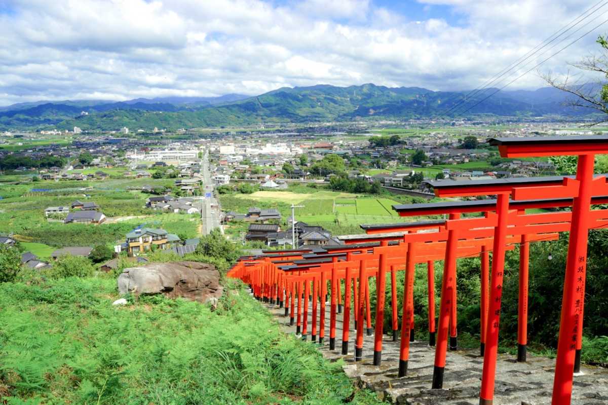 浮羽稲荷神社の口コミ 連なる鳥居から見下ろす絶景 Triproud