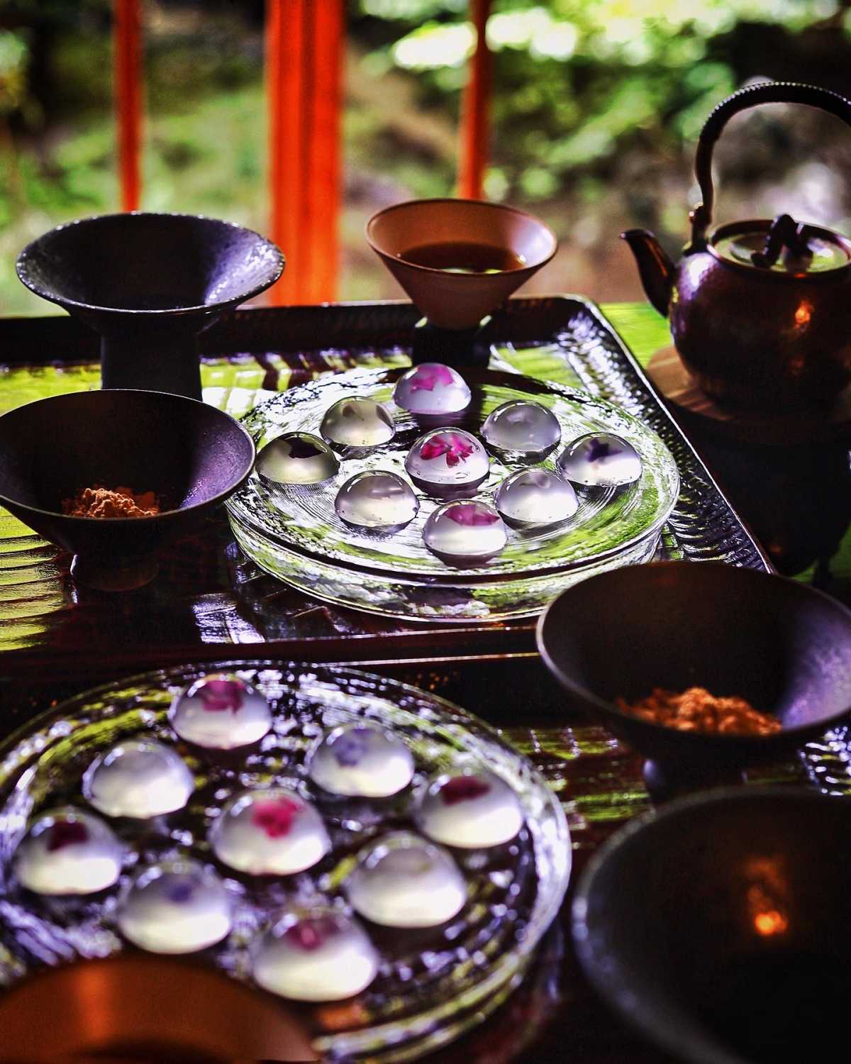 Rokujuan:Kyoto-style Flower Sweets, Beautiful Japanese Gardens and “Hanawarabi” - TRIPROUD
